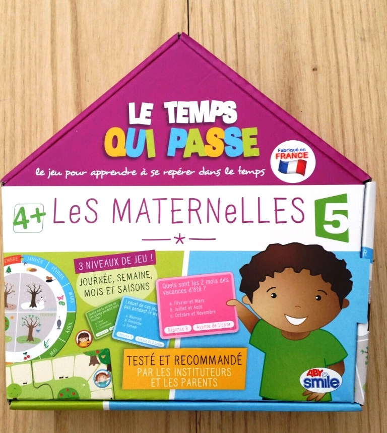 Jeu : le temps qui passe d'Abysmile - Mamans, mais pas que!