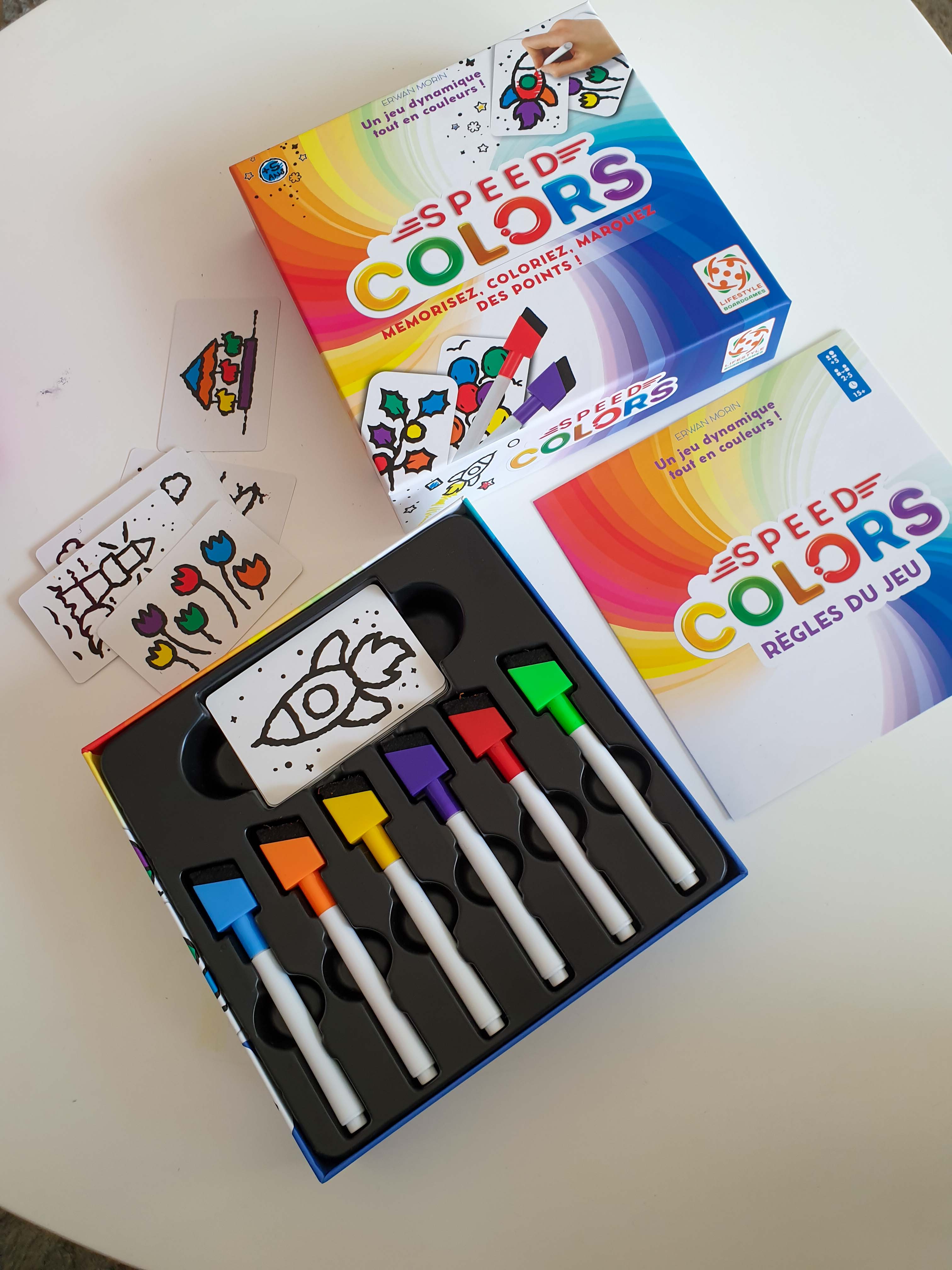 [jeu de société] Speed Colors - Mamans, mais pas que!